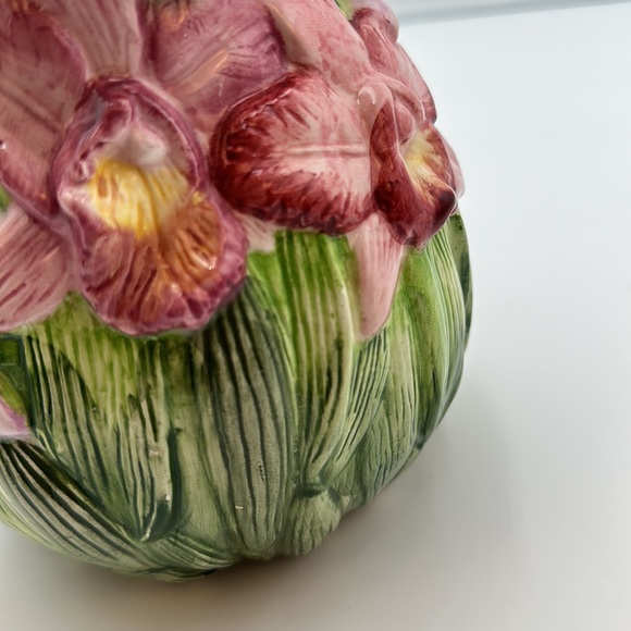 world bazaar | Dining | Iris Greenery Ceramic Water Pitcher World ...